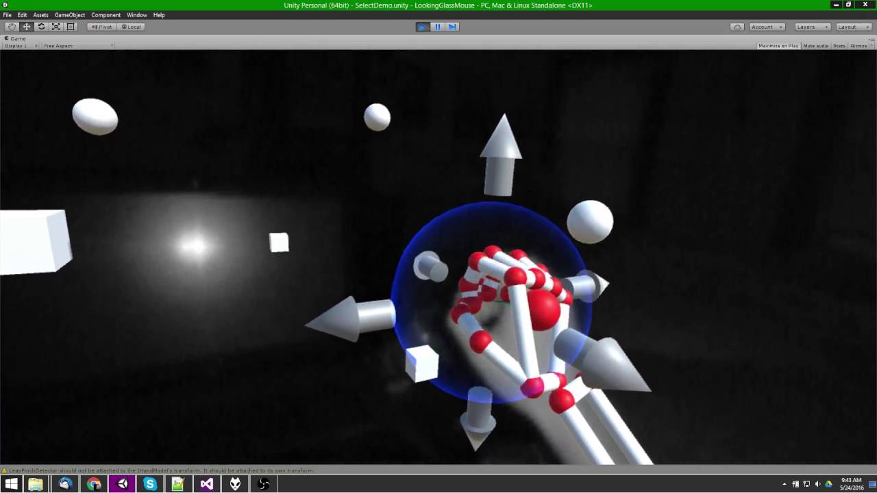 VR Object Select and Manip with Hand Tracking - YouTube
