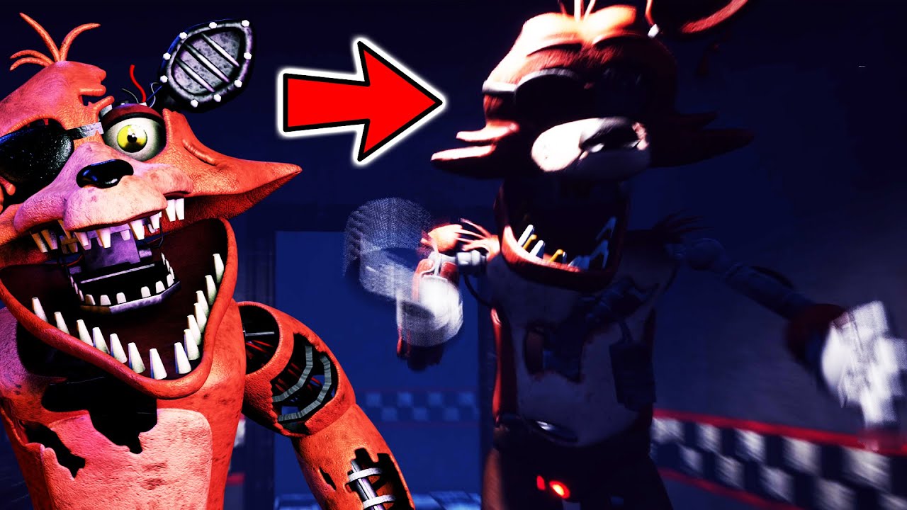 IS FOXY TRYING TO HUG ME!!? Five nights at Freddy's: Back in the 80's ...