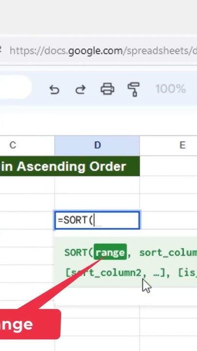 Sorting in Google Sheets - YouTube