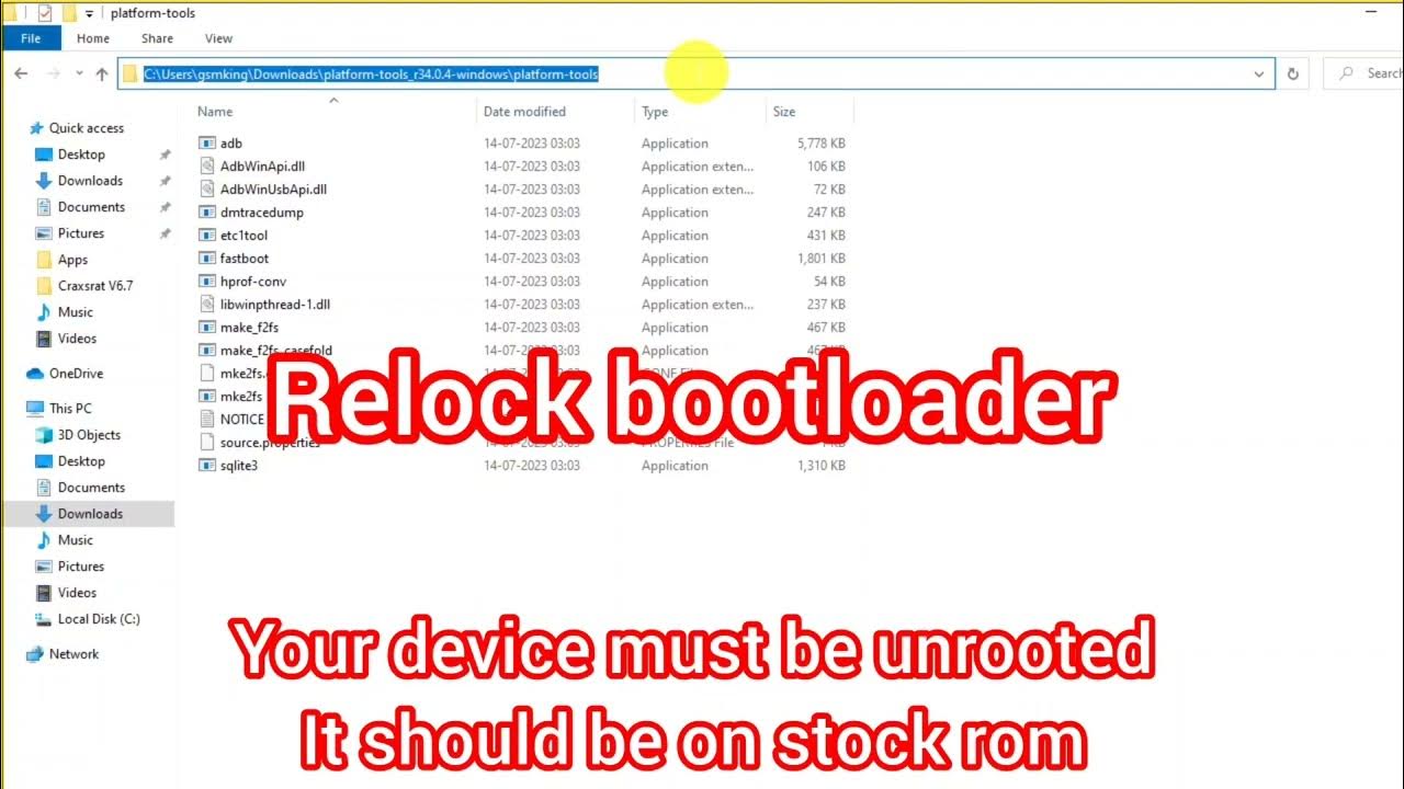 Relock Bootloader of any realme device | Bootloader Lock 2024 | @Android_solution - YouTube
