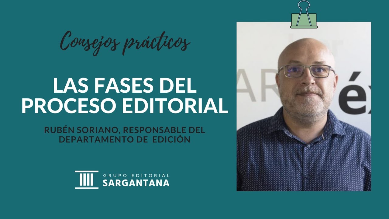 🎯 Las fases del proceso editorial, por Rubén Soriano - YouTube