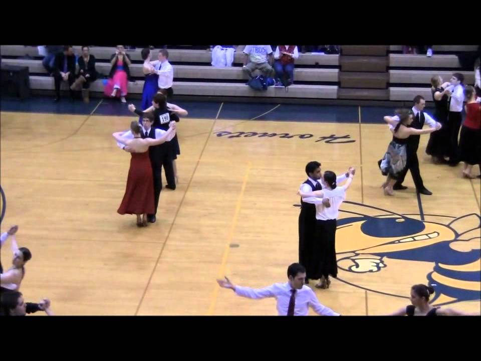 Newcomer American Smooth at the 2012 Michigan Ballroom Dance ...