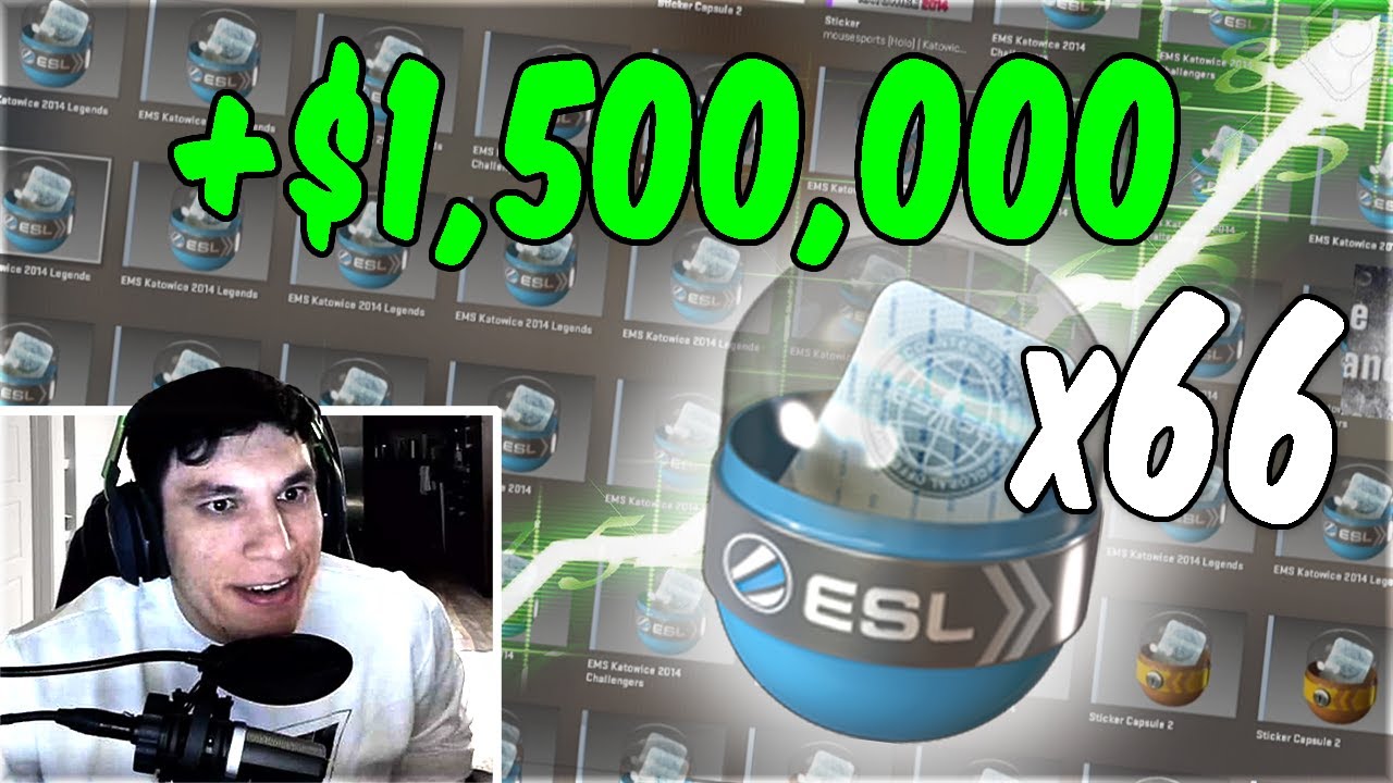 What a $1,500,000 CS2 Inventory Looks Like... ft Trainwrecks - YouTube