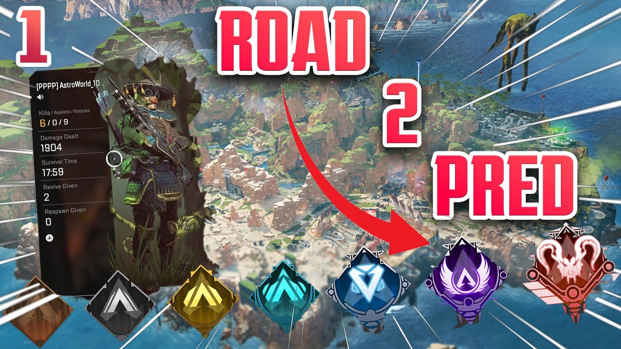 DESTROYING KIDS IN Bronze III... Apex Legends Ranked Road to Predator ...
