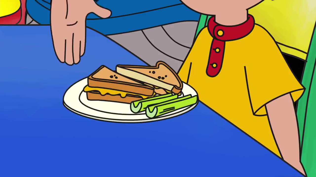 Caillou Caillou Makes a Meal - YouTube