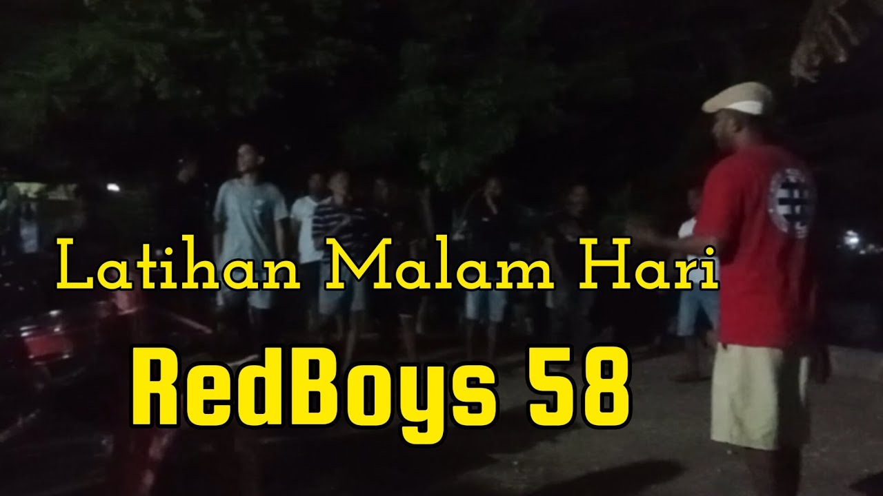 REDBOYS 58,,, Latihan hingga malam hari #UltrasPerse - YouTube