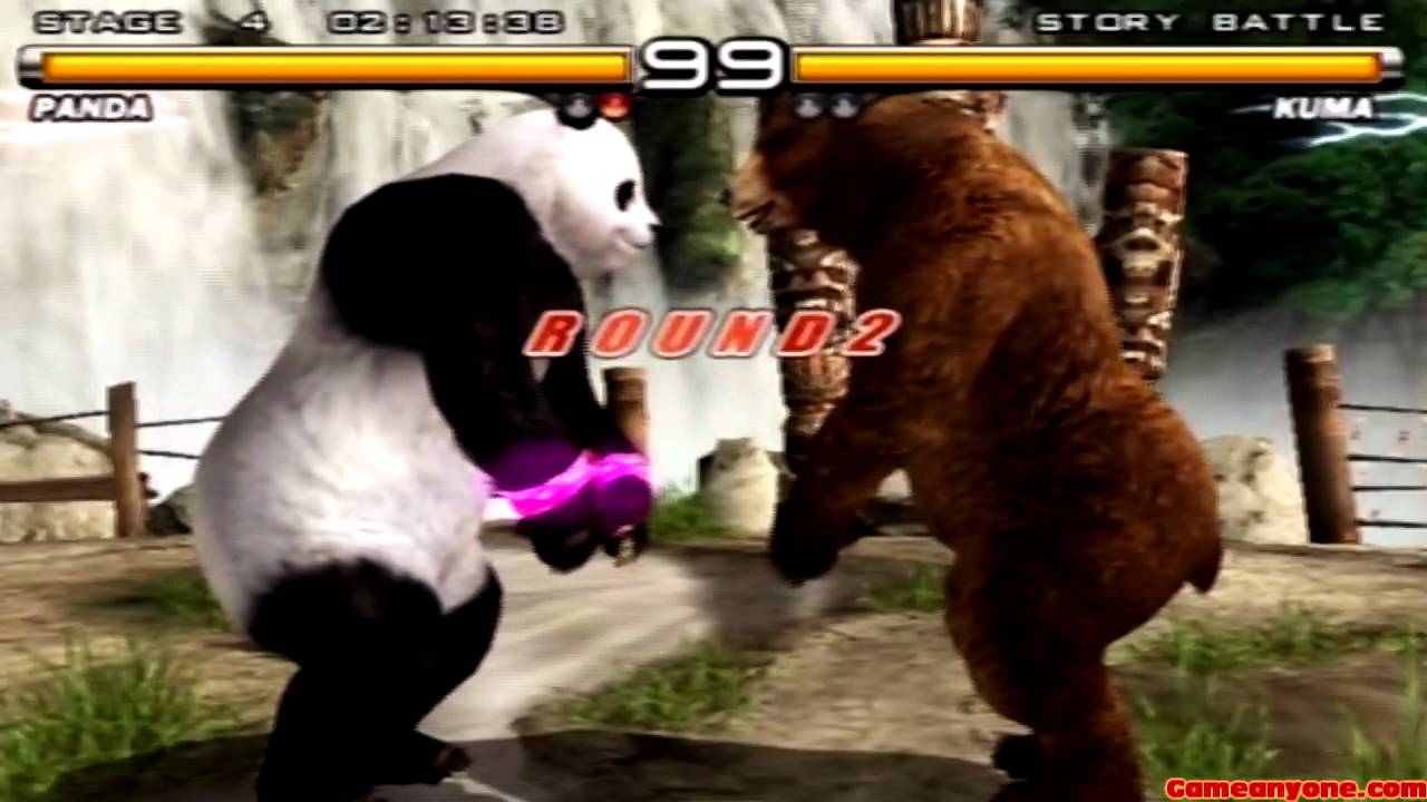 Tekken 5 - Story Battle - Panda Playthrough - YouTube