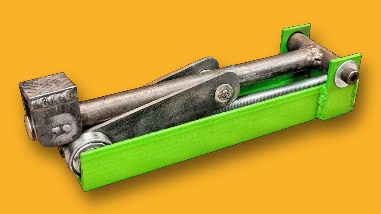 DIY SCREW JACK MADE FROM SCRAP METAL | DIY HOMEMADE TOOL - YouTube