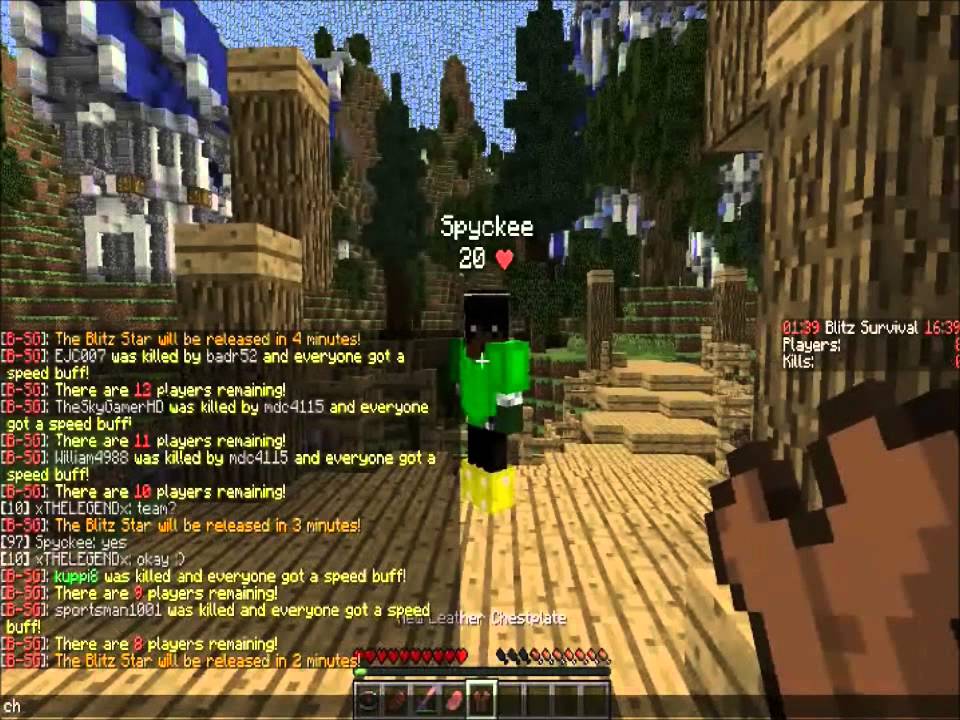 Survival Games hypixel server Minecraft Video 2 - YouTube