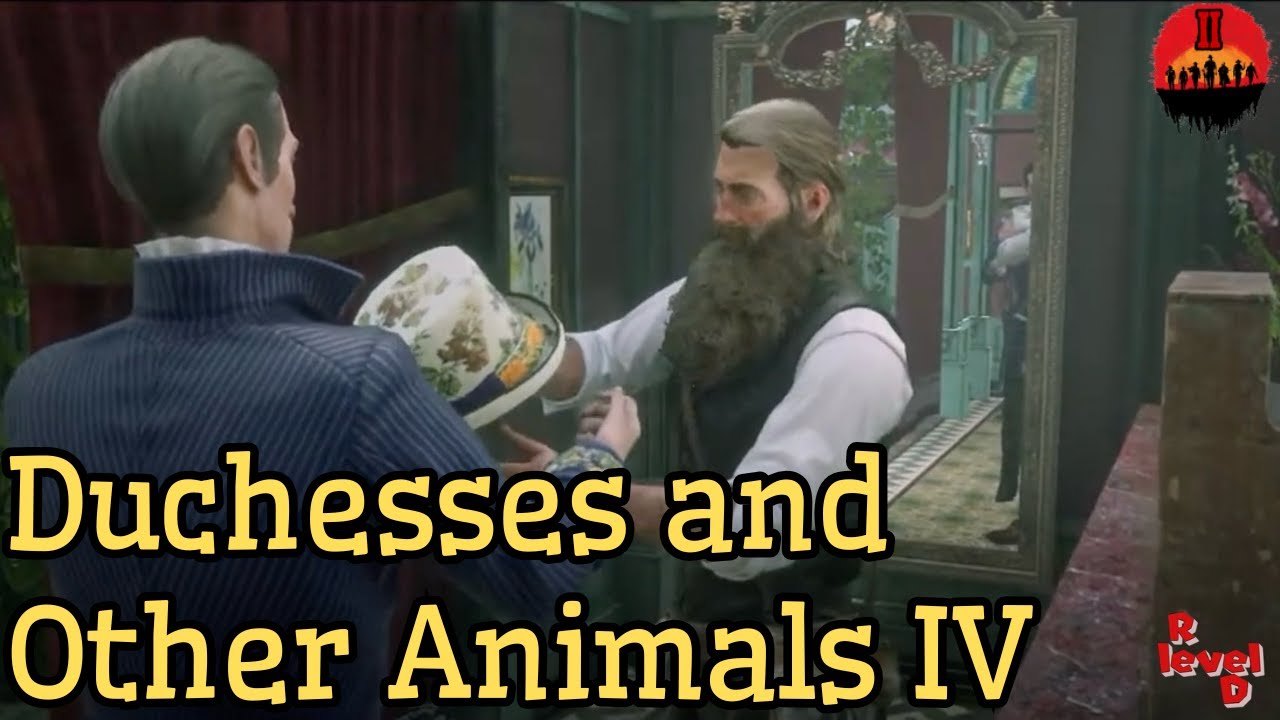 Intro from Duchesses and Other Animals IV, with Algernon Wasp #RDR2 # ...