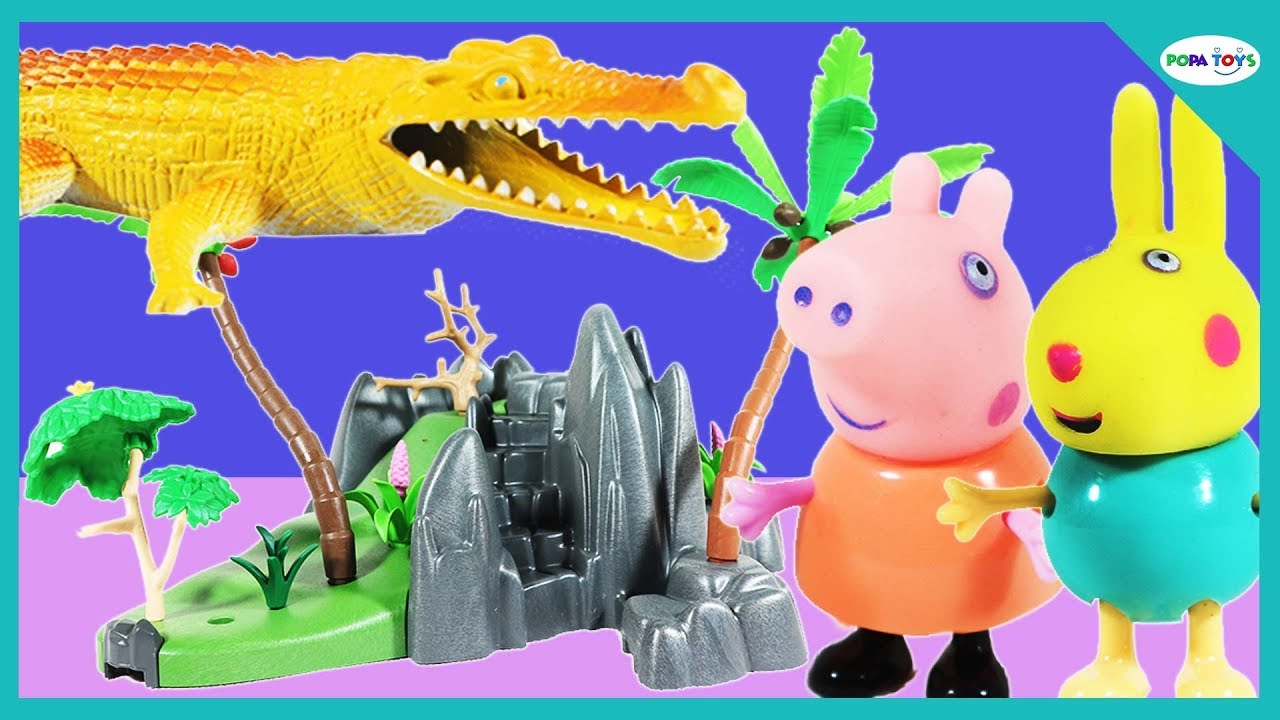 Peppa Pig Family to The Zoo - Peppa Pig with Zoo Animal - YouTube