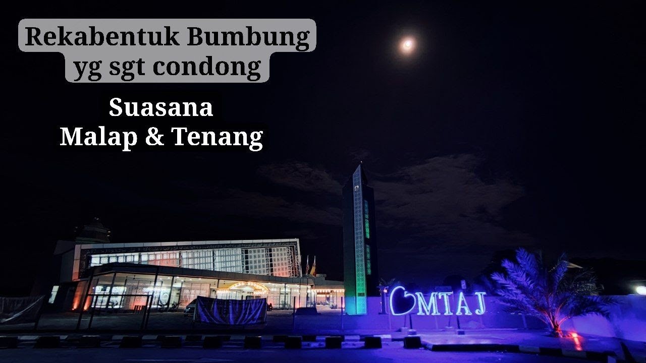 Tanpa Kubah Bumbung Condong | Masjid Taman Alam Jaya | Puncak Alam ...