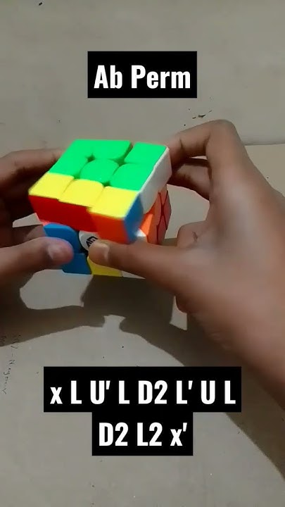 PLL Algorithms ( Permutation of Corners Only ) - YouTube