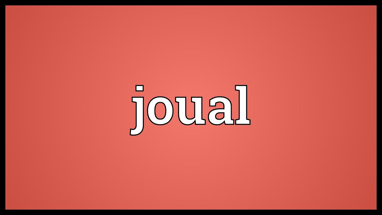 Joual Meaning - YouTube