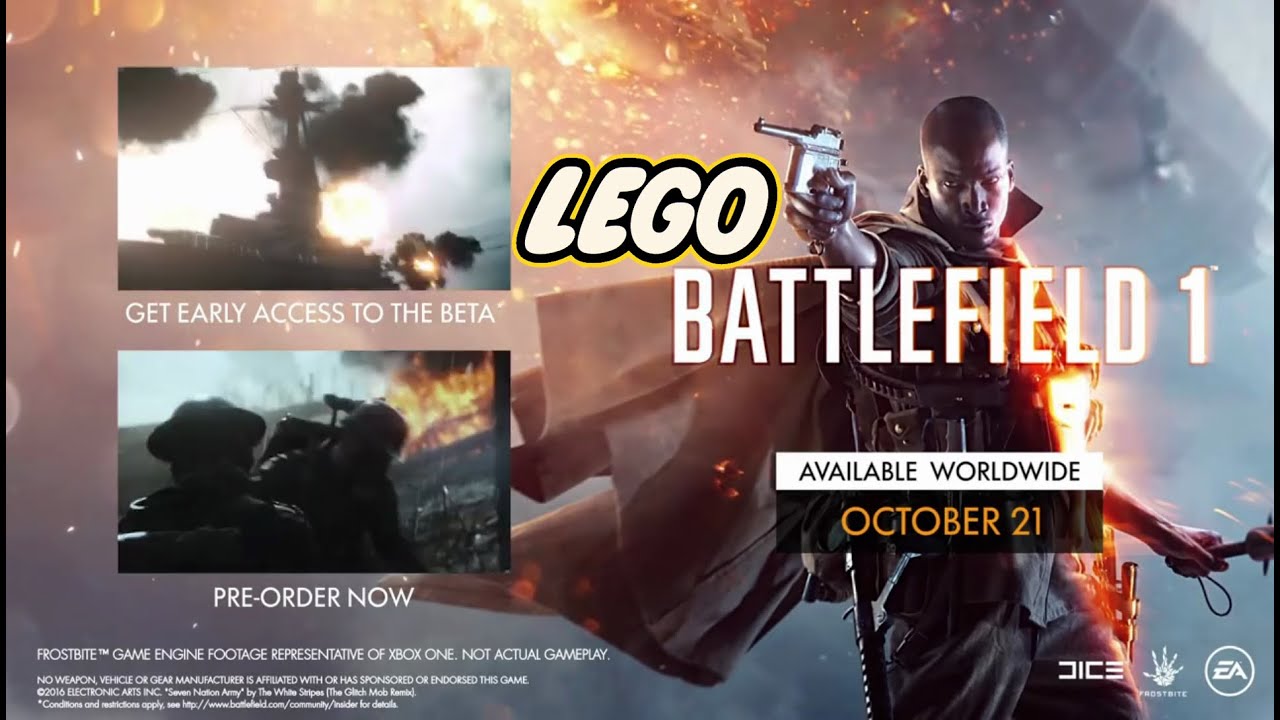 LEGO Battlefield 1 Reveal Trailer - YouTube