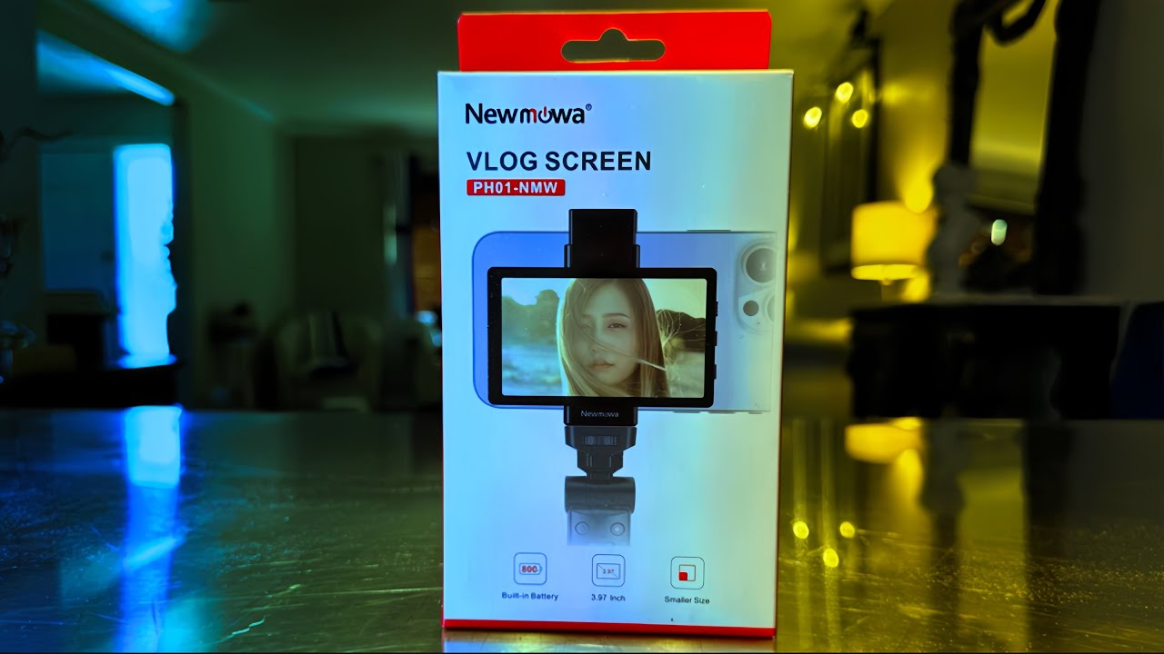 BEST Monitor for Vlogging? Newmowa Unboxing & Set-Up! - YouTube