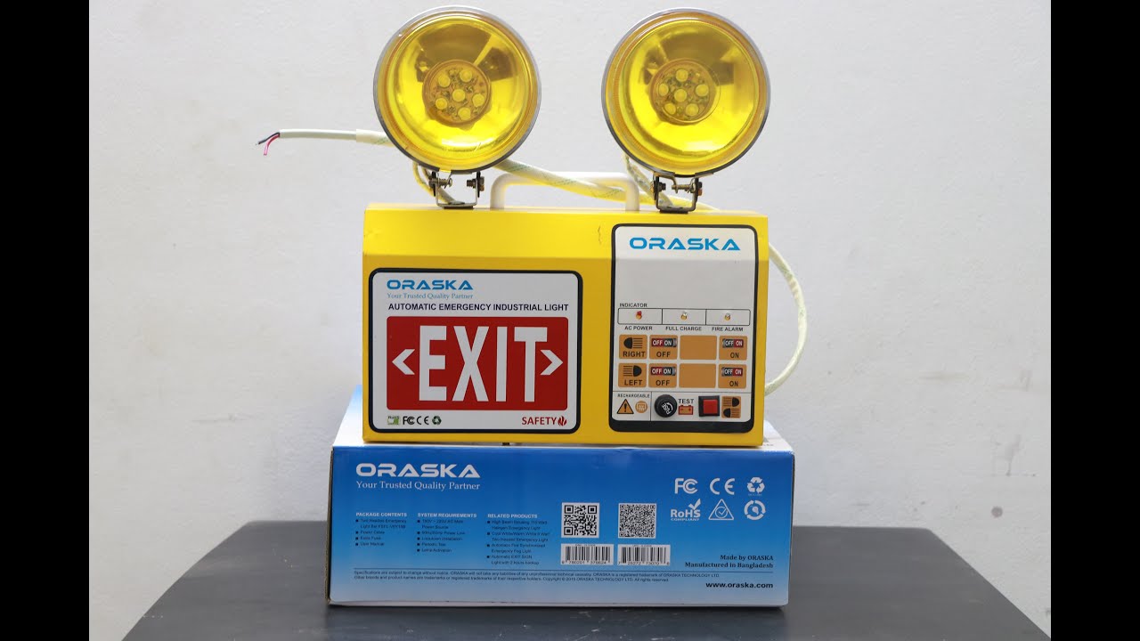 ORASKA Emergency Industrial Fog Light (Yellow and Warm White Light ...