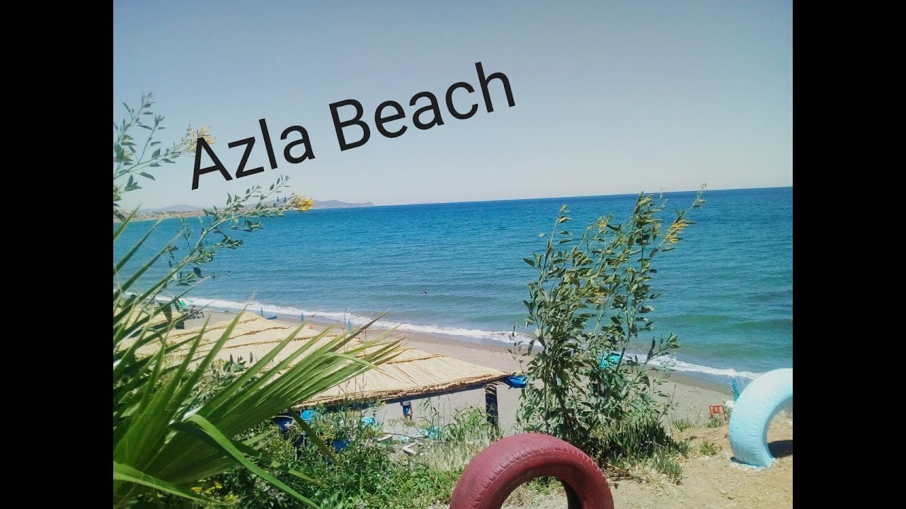Azla Beach جولة في شاطئ ازلا الساحر قرب تطوان - YouTube