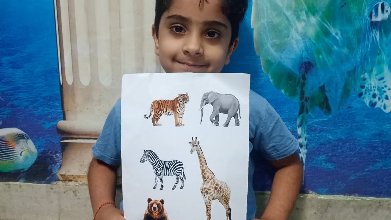 Activity for pasting of Wild Animals - YouTube