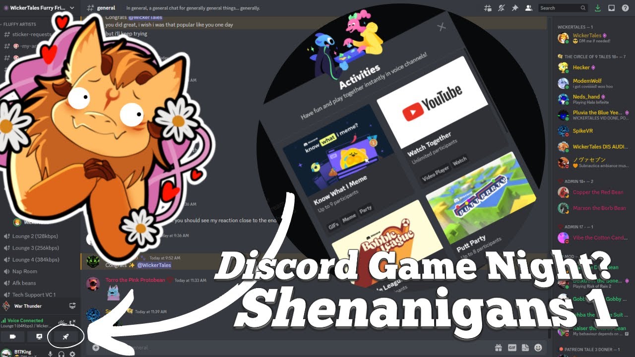 Funny Discord Game Night ~ Shenanigans 1 ~ Man... The dumb stuff we do ...
