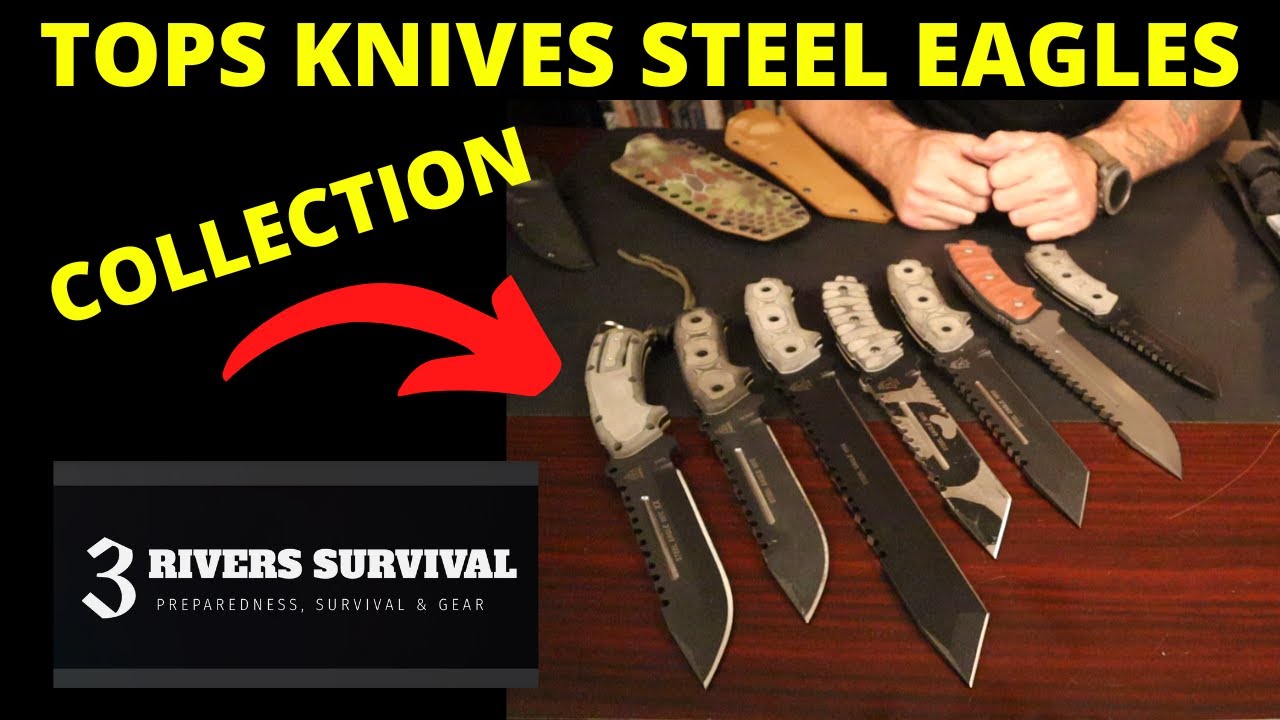 TOPS KNIVES Steel Eagle Collection - YouTube