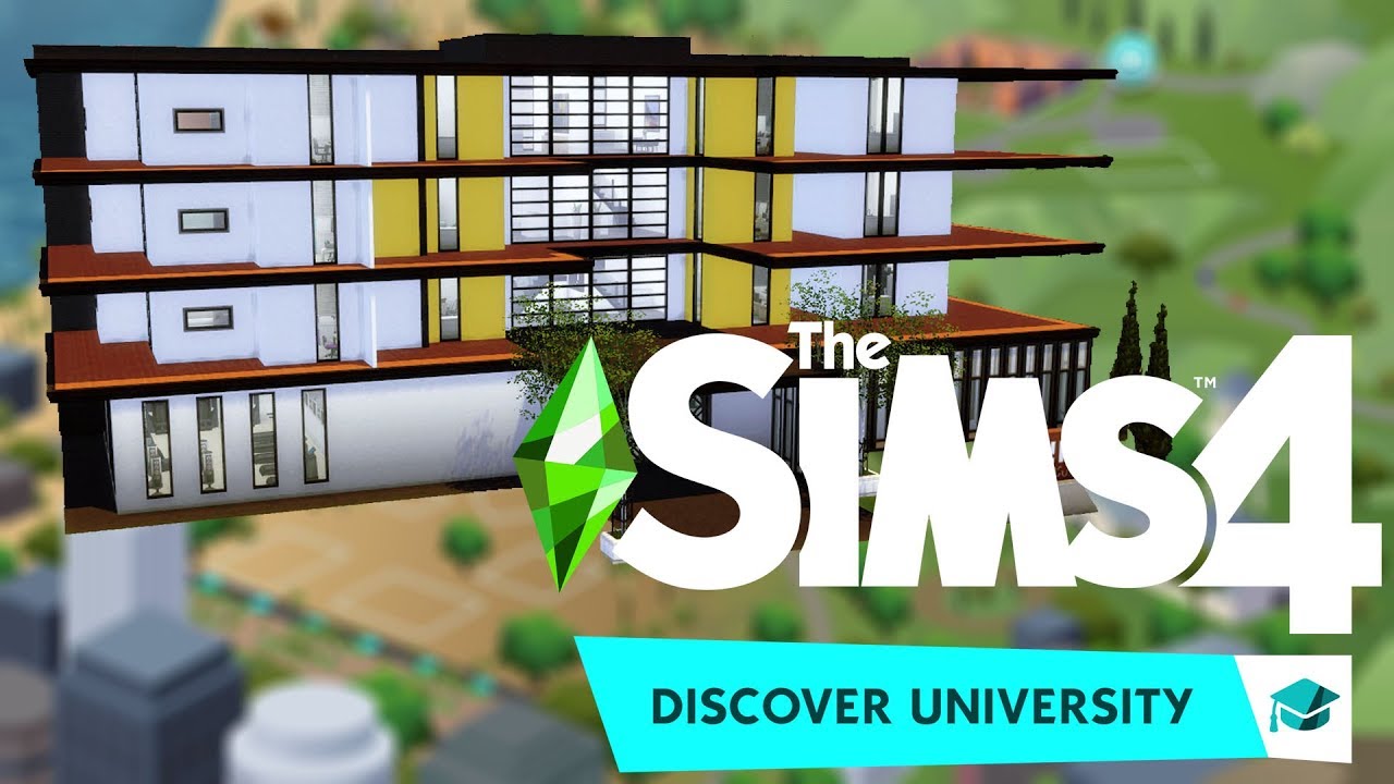 I've Created Entire University World in The Sims 4 | Luxury University ...