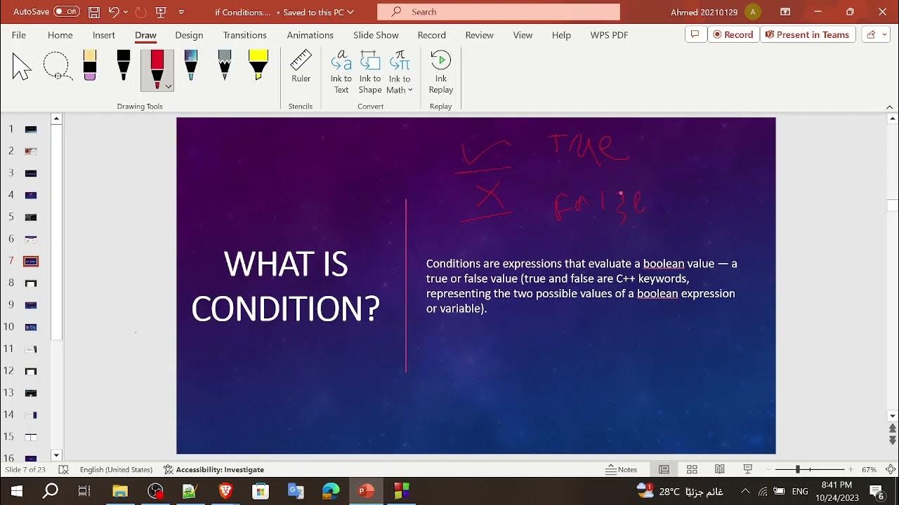 C++ & Problem Solving Course | Ep.4 IF Condition Part 1 - YouTube