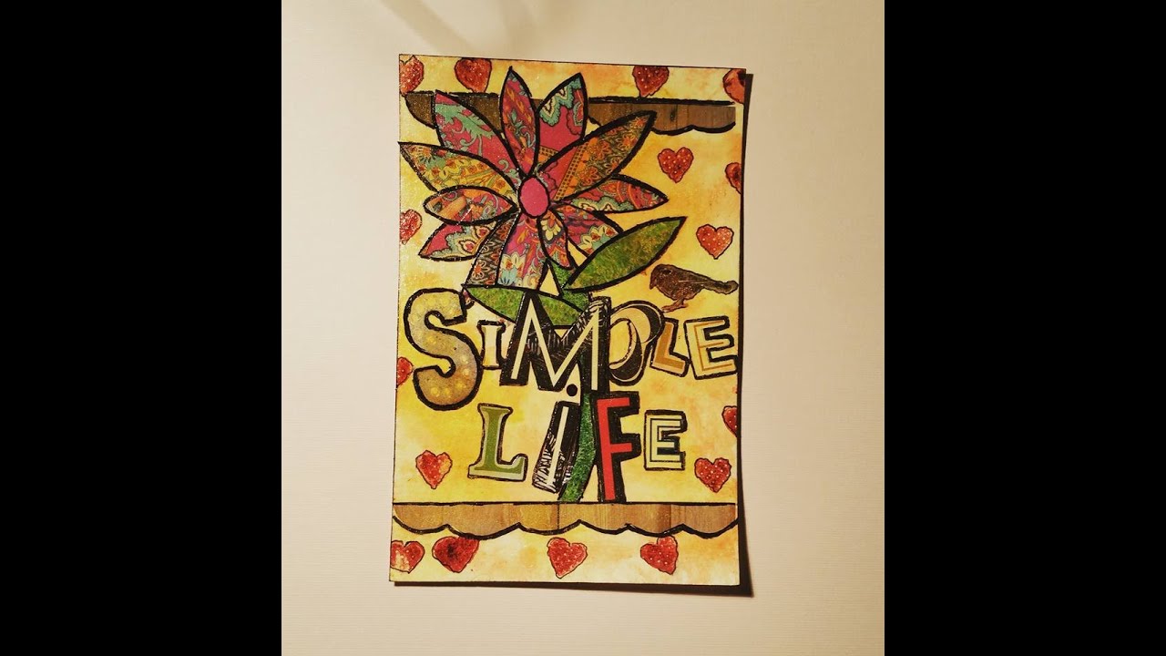 Ransom Note Lettering - Mixed Media Morsel #25 - YouTube