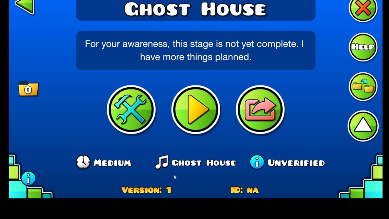Geometry Dash - 2.11 Level Preview - Ghost House - YouTube