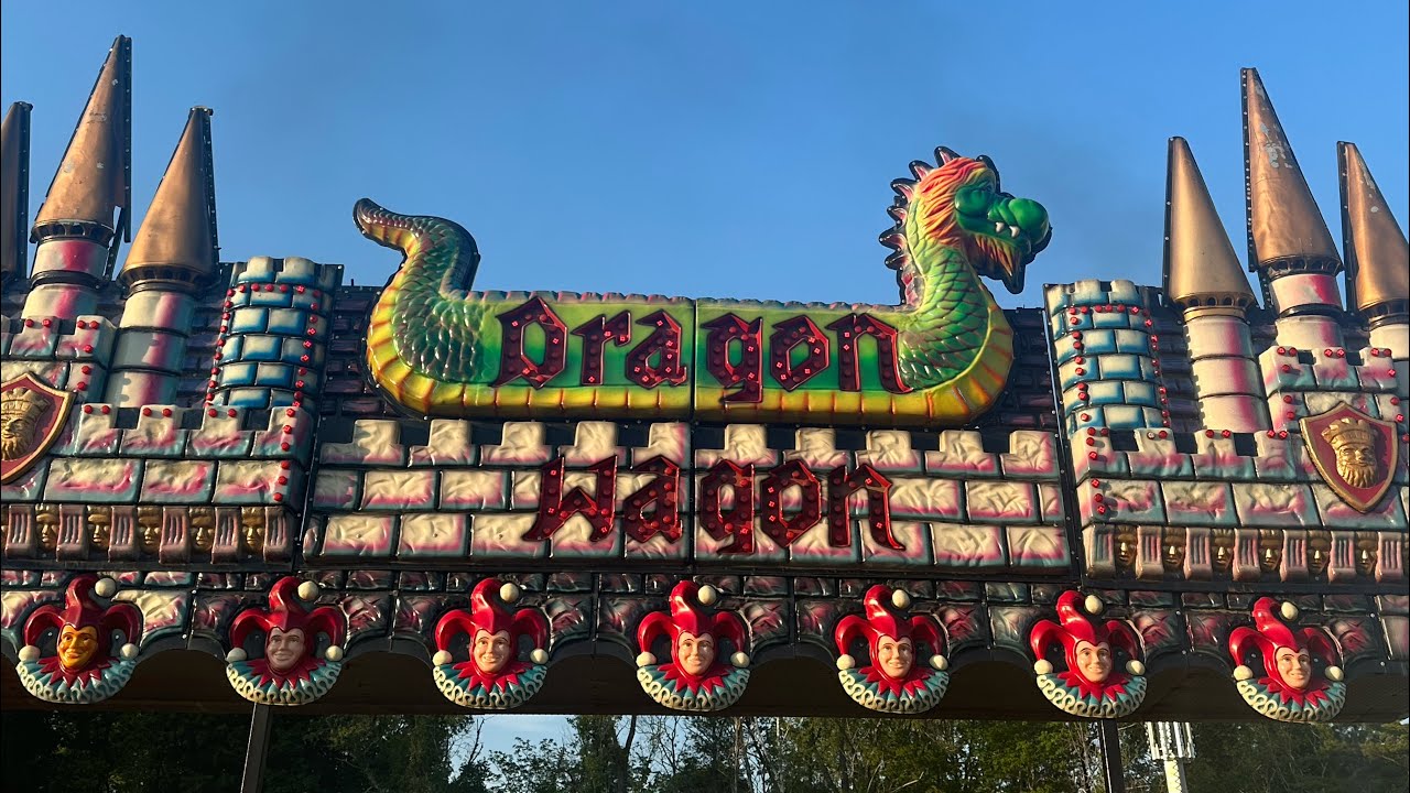 Dragon Wagon Dalton Carnival Off Ride Footage 2025 (No Copyright) - YouTube