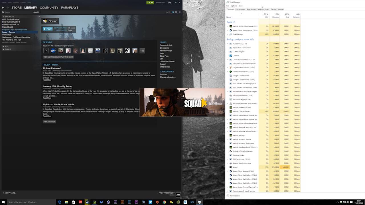 Squad : Loading times are l-o-n-g What gives? - YouTube