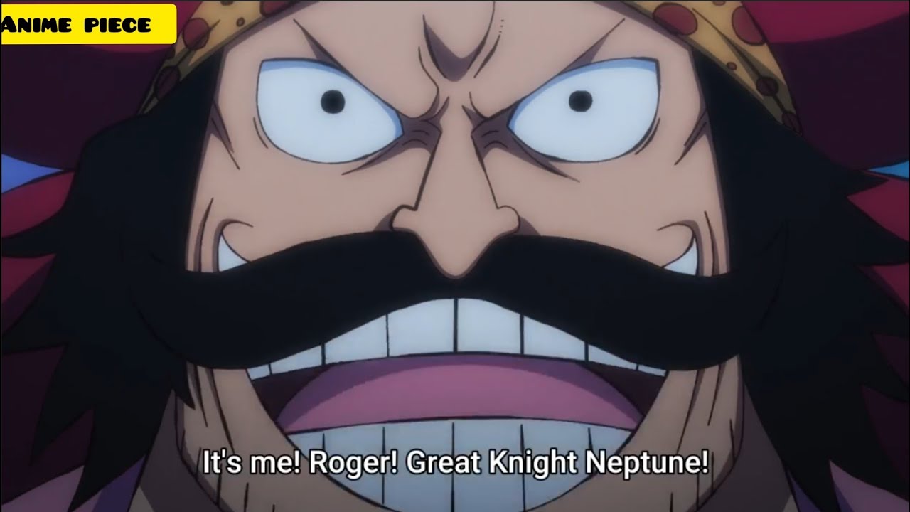Gol D Roger scared of great king Neptune in under water / oden flash ...