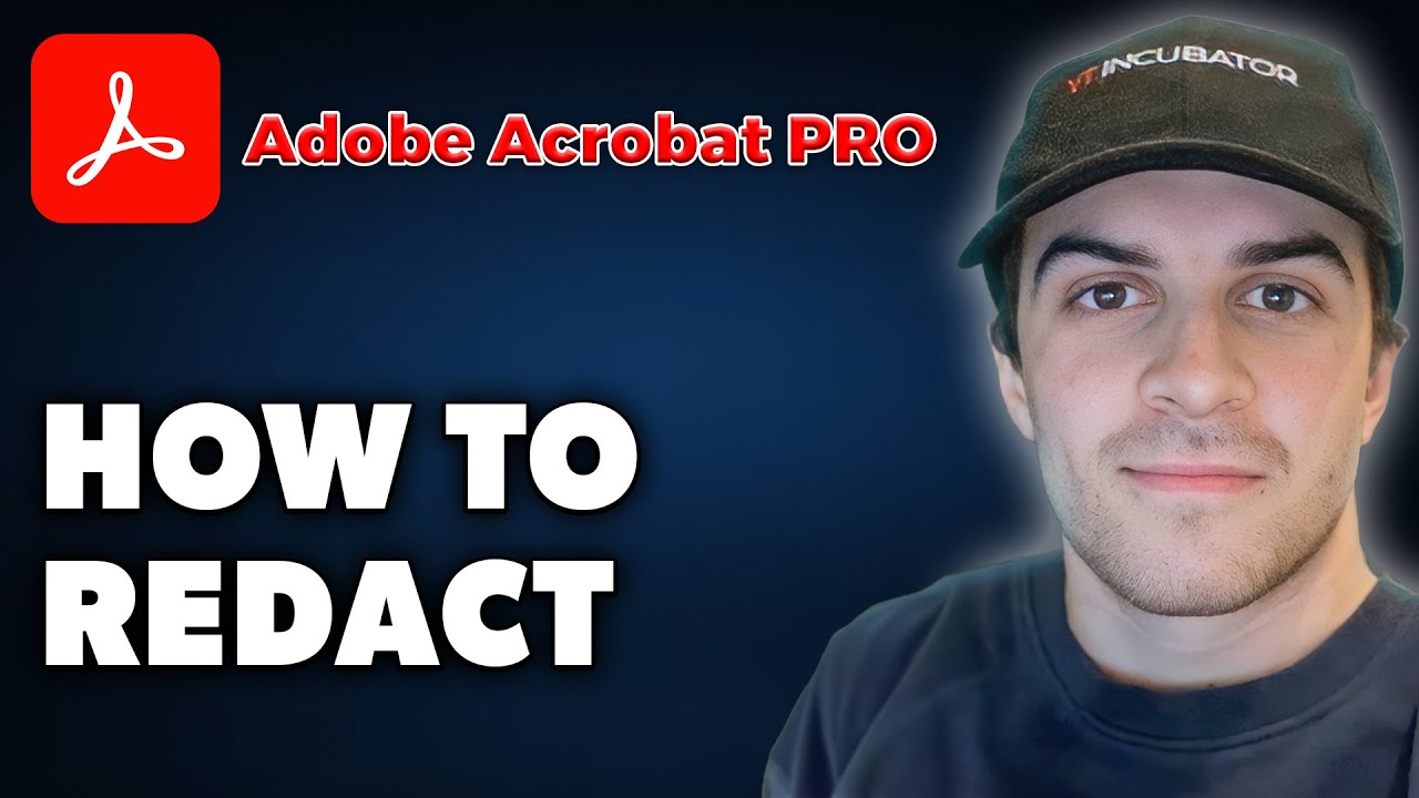 How to Redact on Adobe Acrobat (Full 2024 Guide) - YouTube