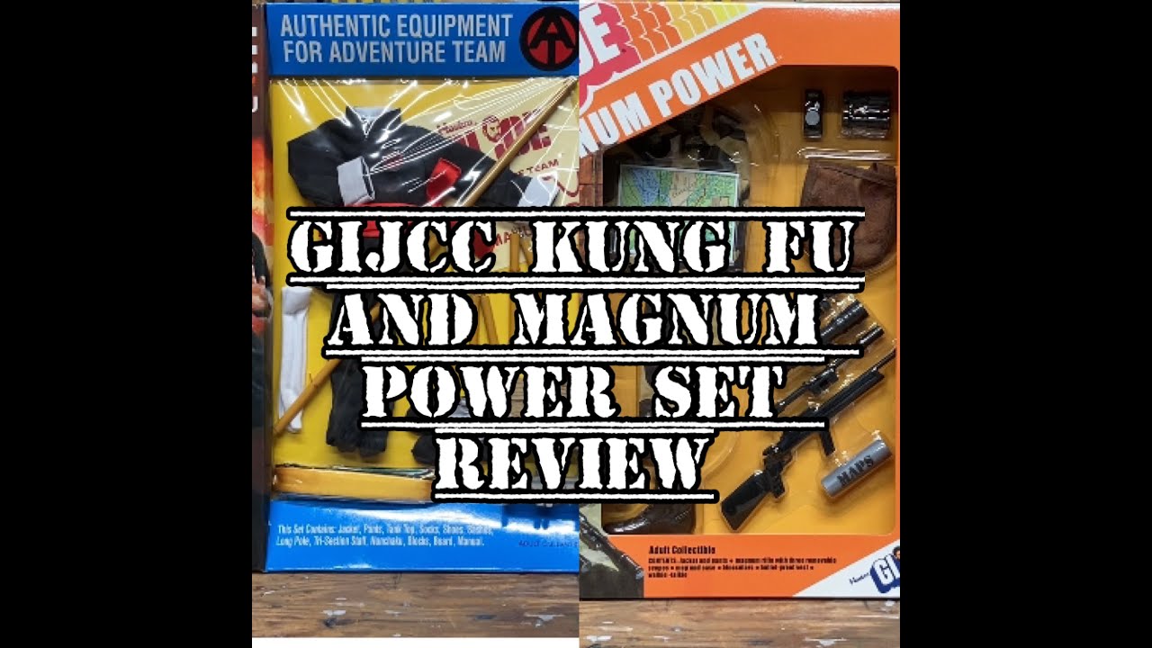 G.I. JOE COLLECTOR CLUB KUNG-FU/ MAGNUM POWER SET REVIEW - YouTube