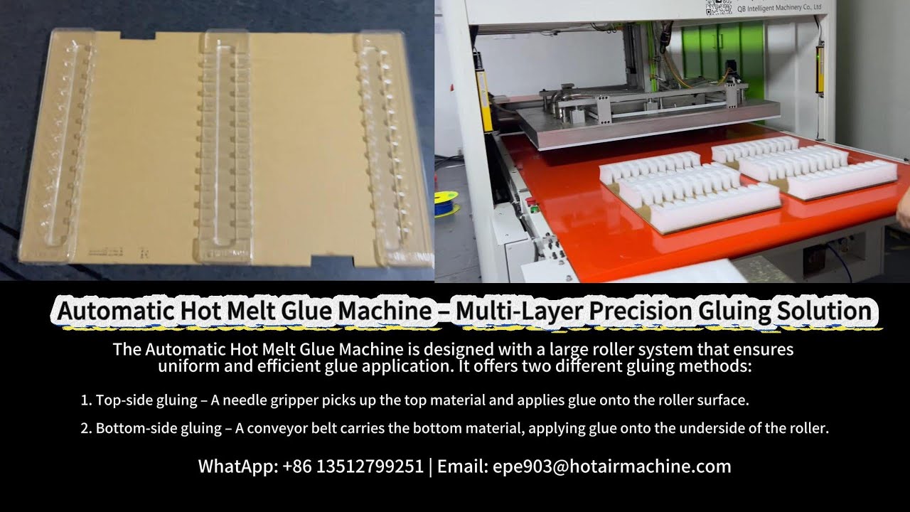 Automatic Hot Melt Glue Machine - Multi Layer Precision Gluing Solution ...