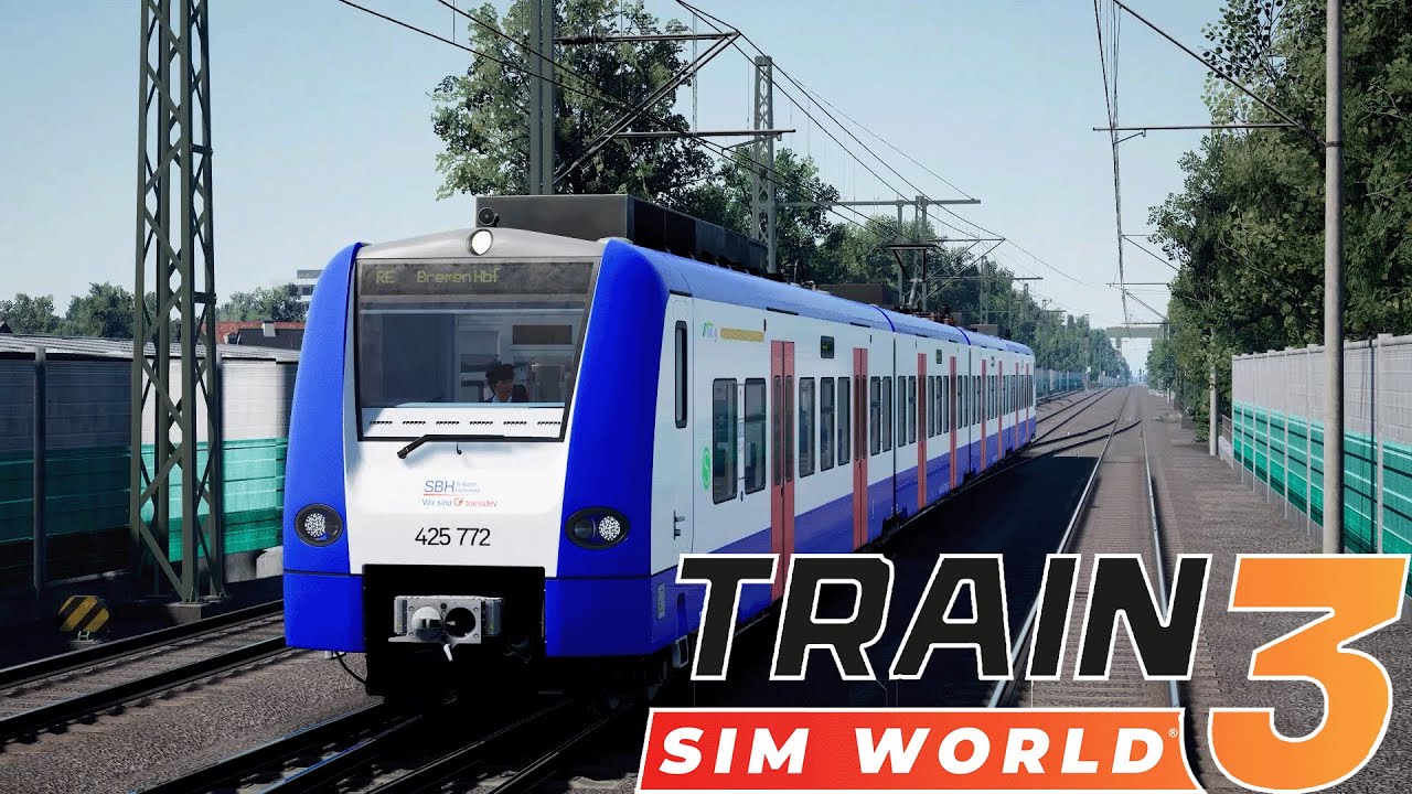 BR 425 der SBahn Hannover Transdev in Bremen / TSW 3 - YouTube