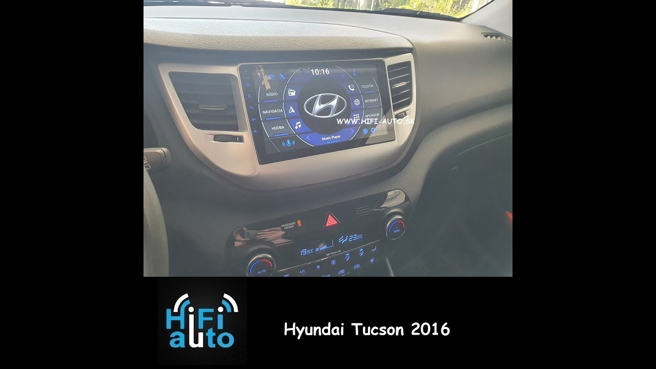 Hyundai Tucson 2016 9inch TomiMax ANDROID Multimedia Player - YouTube
