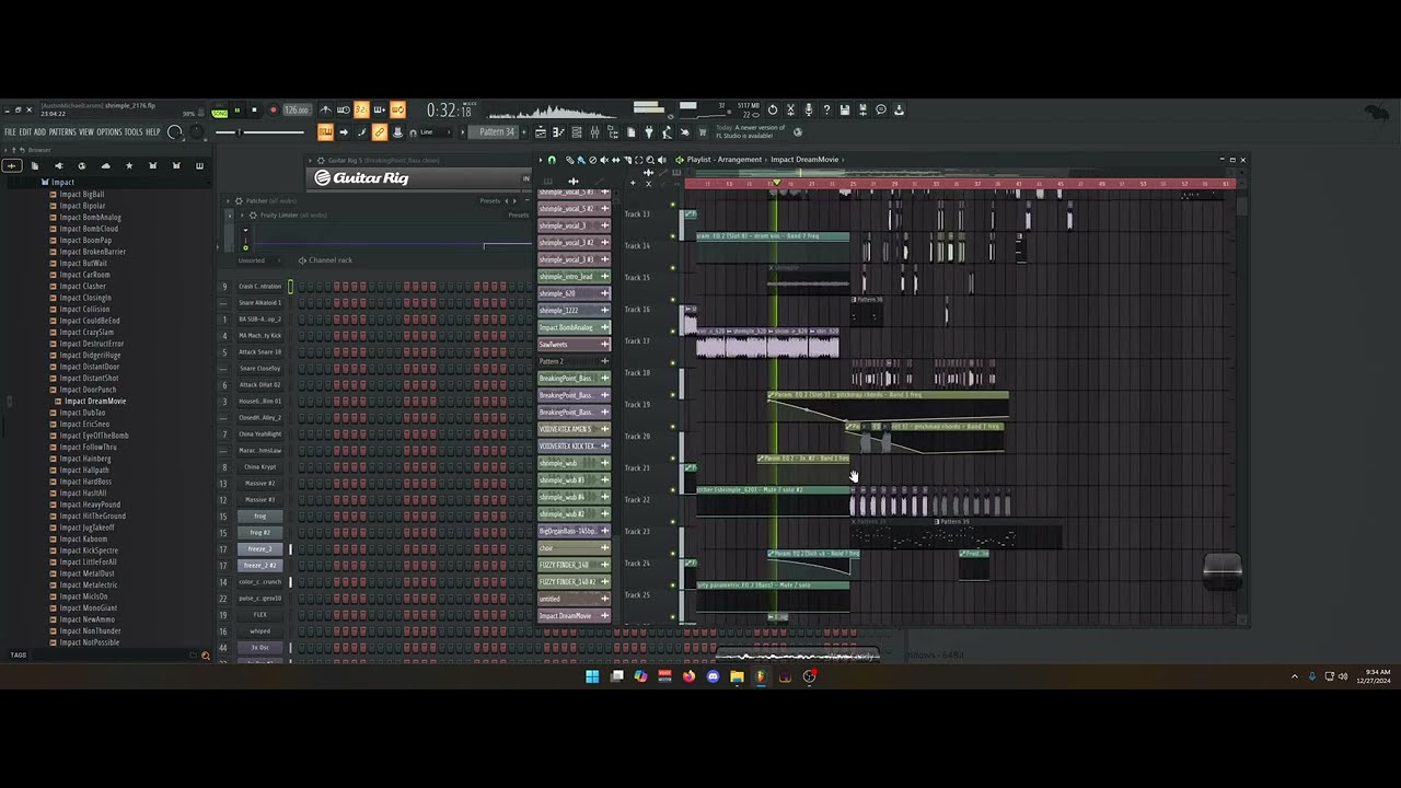 Nyquiss (Austin Larsen) - not so shrimple now | FL Studio project play ...