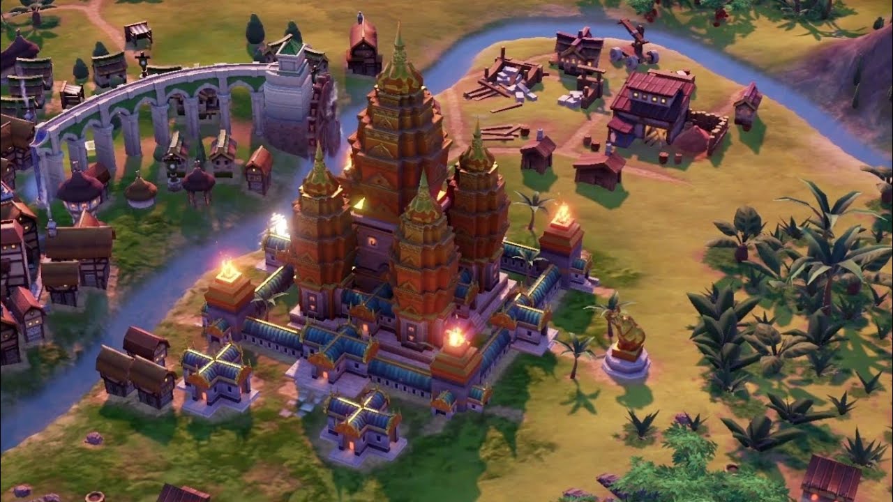 Civilization 6 OST: Angkor Wat theme - YouTube