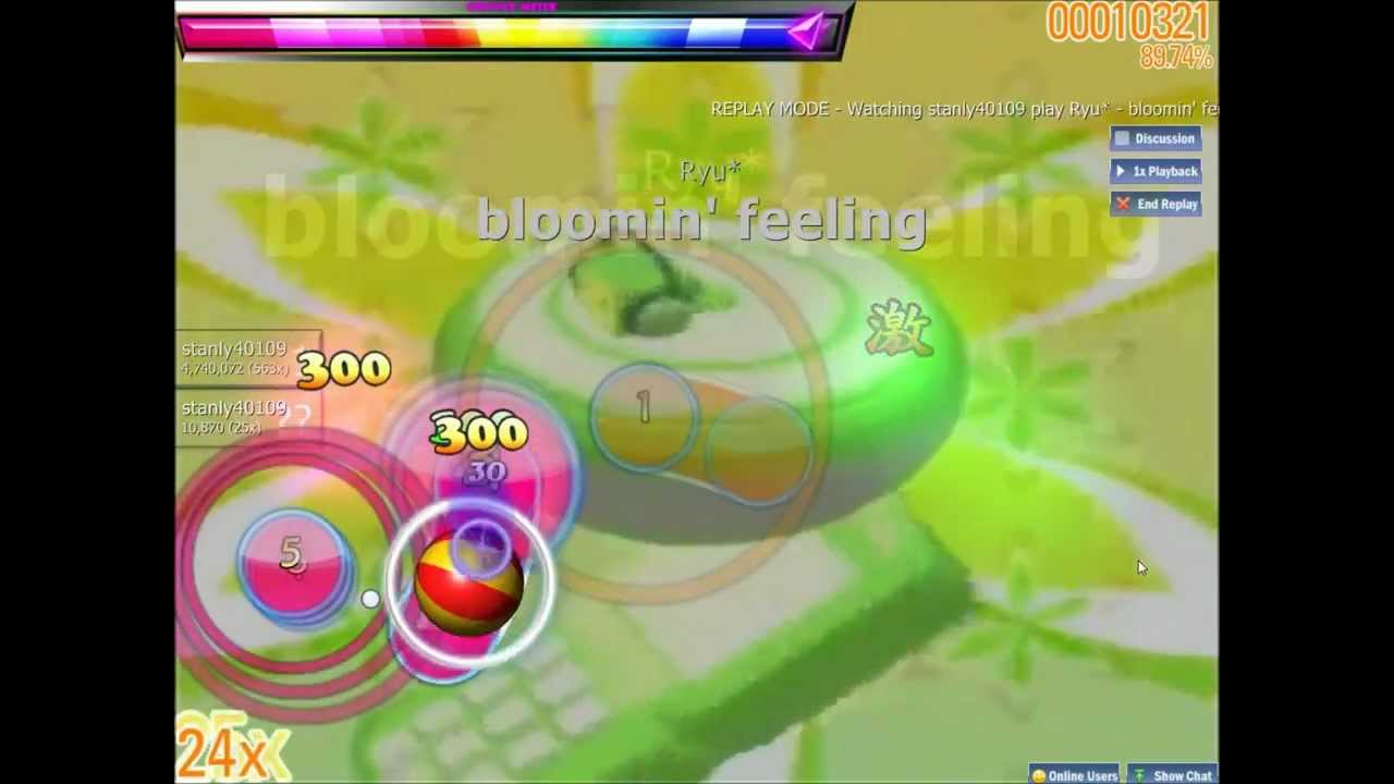 OSU - Ryu* - bloomin' feeling [Another] Ranked A - YouTube