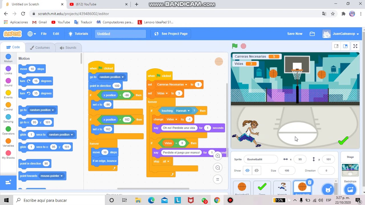 Como crear un juego en SCRATCH / Fácil y Suanfonzon!! - YouTube