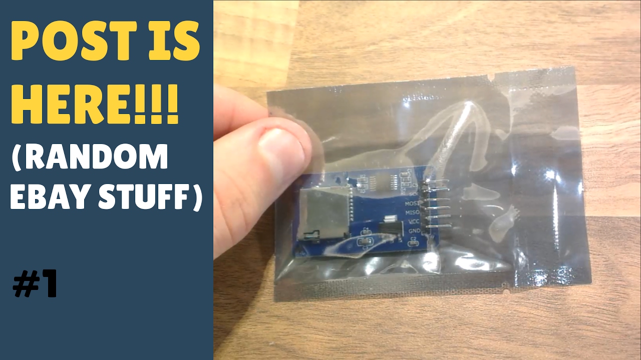 Post Is Here! (Random, Cheap Ebay Stuff) #1 - YouTube