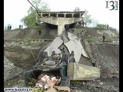 Ziya Məmmədov Qaraçay üzərində uçan körpüyə baxış keçirib