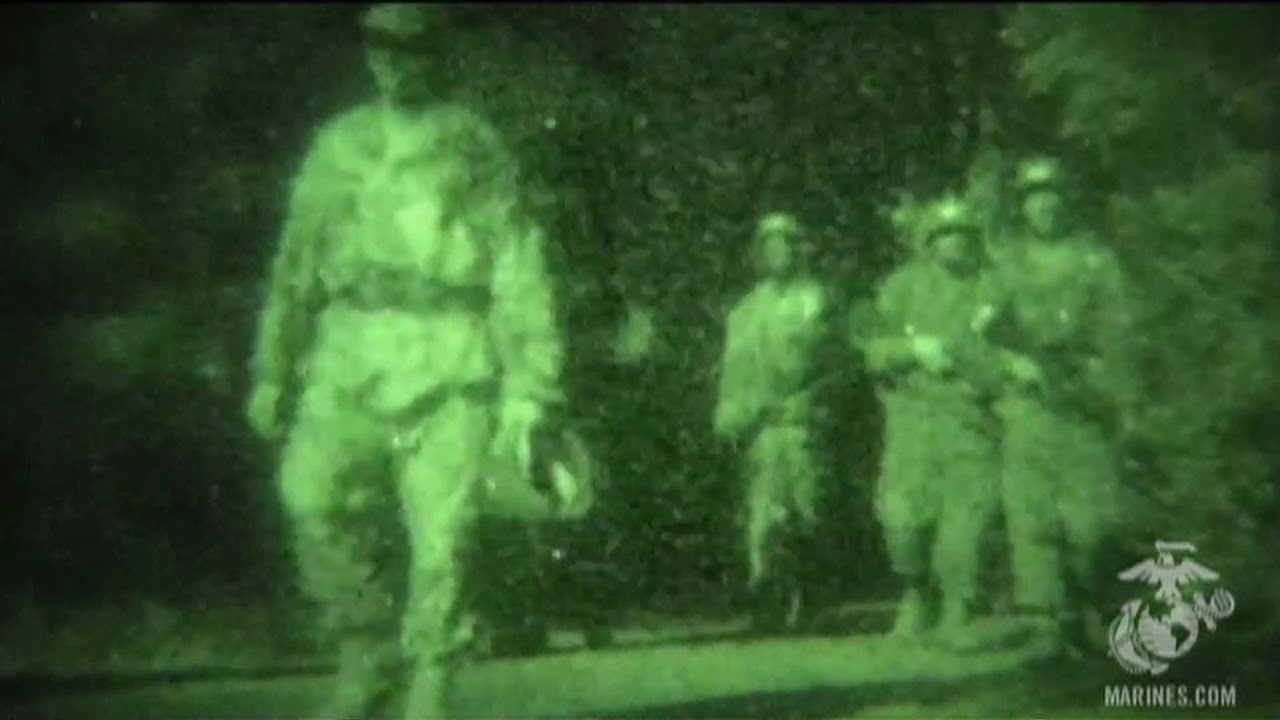 Marine Corps Gear: AN/PVS-14 Monocular Night Vision Device - YouTube