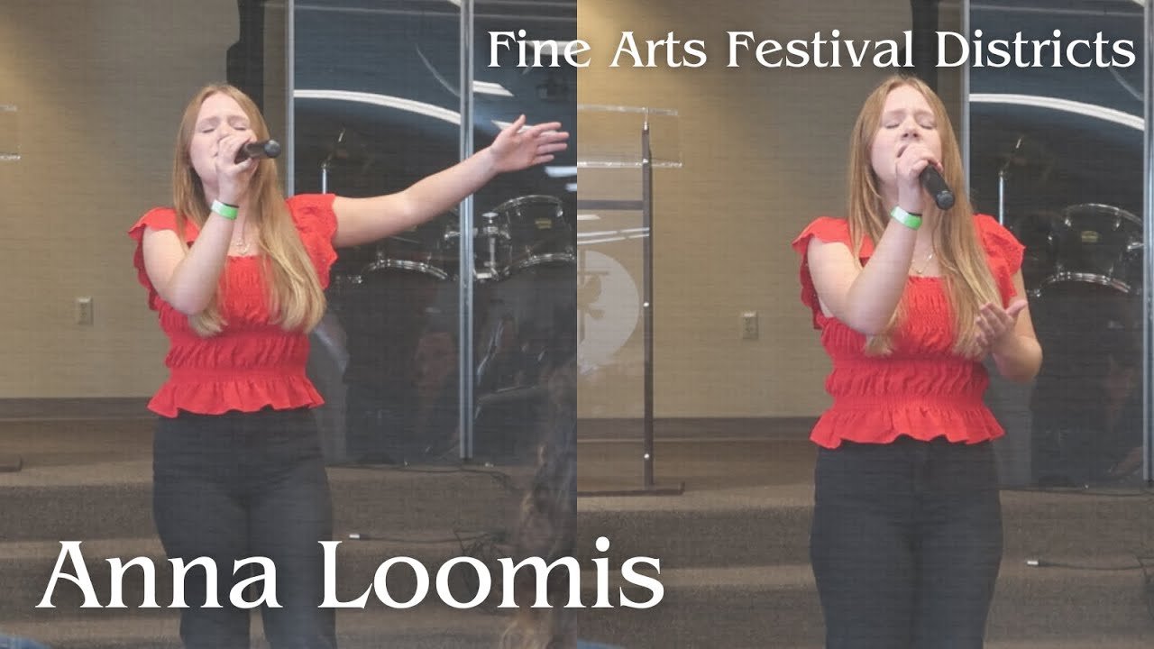 Anna Loomis - Great You Are (Cover) // Vocal Solo Sr. // Fine Arts ...