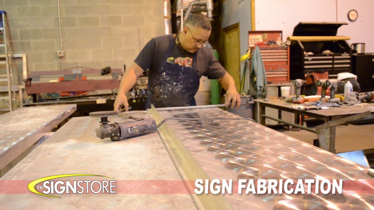 How It's Made - Sign Fabrication - The Sign Store Macon - YouTube