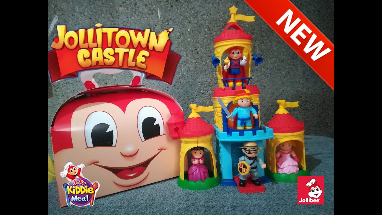 JOLLIBEE kiddie meal | Jollitown castle |Toy haul 2020 - YouTube