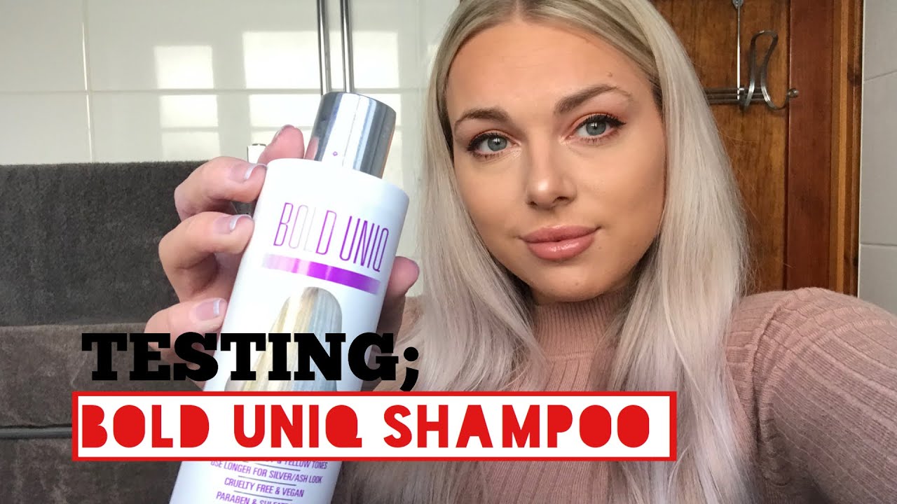 REVIEWING BOLD UNIQ PURPLE SHAMPOO | BEFORE AND AFTER! - YouTube
