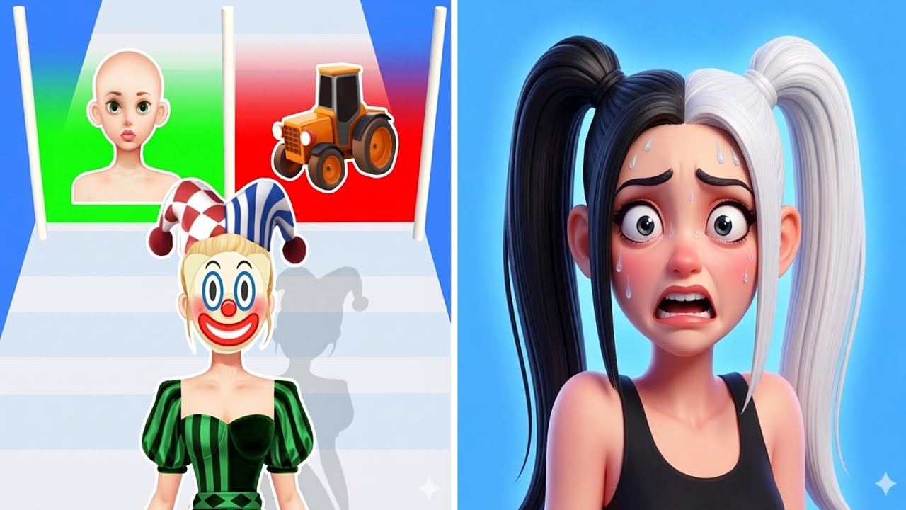 Build A Queen vs Diy Fashion Queen Max Level Unlocked SpeedRun Gameplay ...