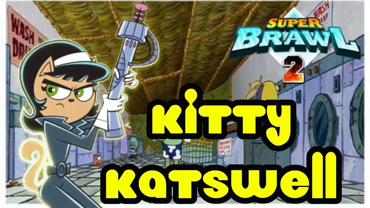 Super Brawl 2 Reef Rumble Mode Survival Kitty Katswell In The Wash